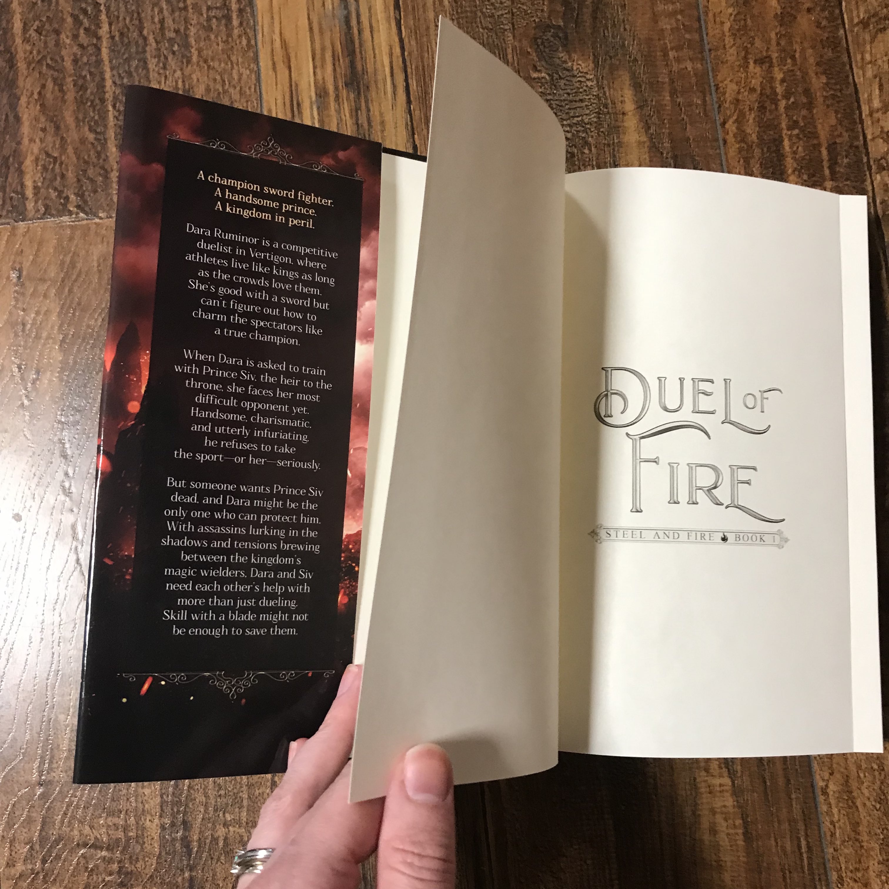 The Duel of Fire special edition hardcover is here! – Jordan Rivet